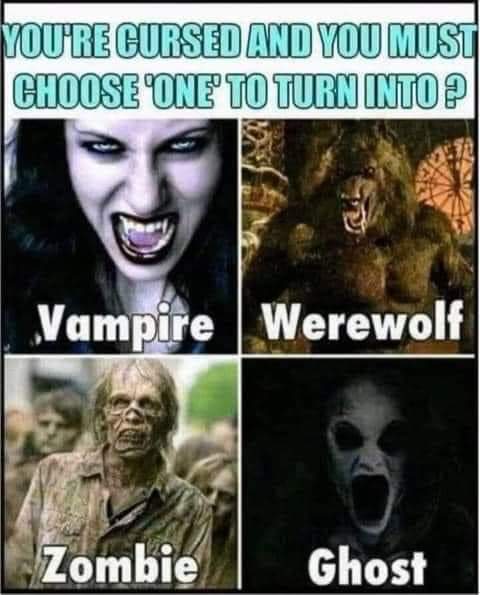 Zombie Vampire Werewolf
