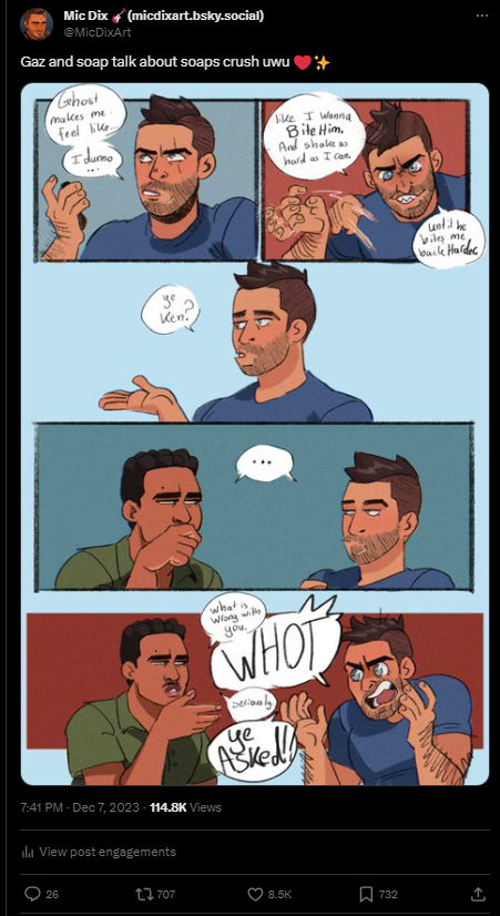 「cod really saved 2023 from being a flop for me, thank you jo」Mic Dix 🎸 ...