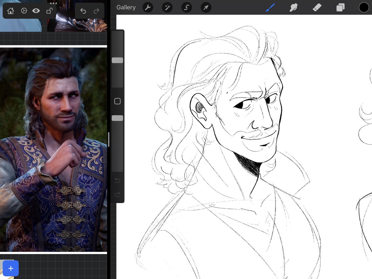 「Guy who draws Gale all the time -> I need to draw more Gale 」Aimee is ...