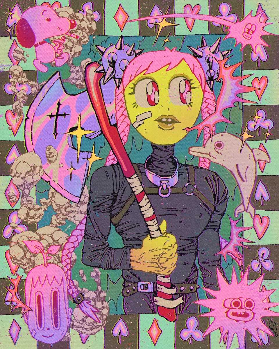 「minty Fresh 」 Jimmy ☻ Knivesのイラスト