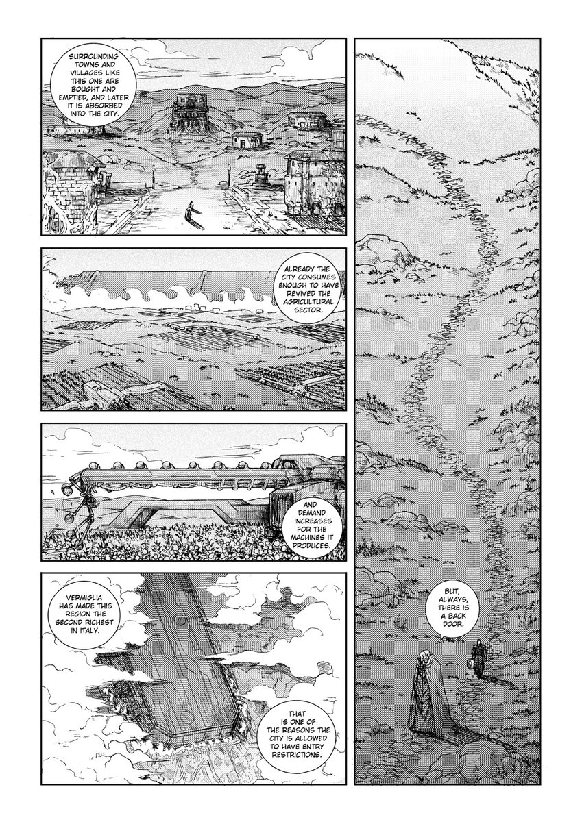 「pages 4 & 5 from Autopsy. Illustrated by me & written by @mk」Mykell Pledgerの漫画