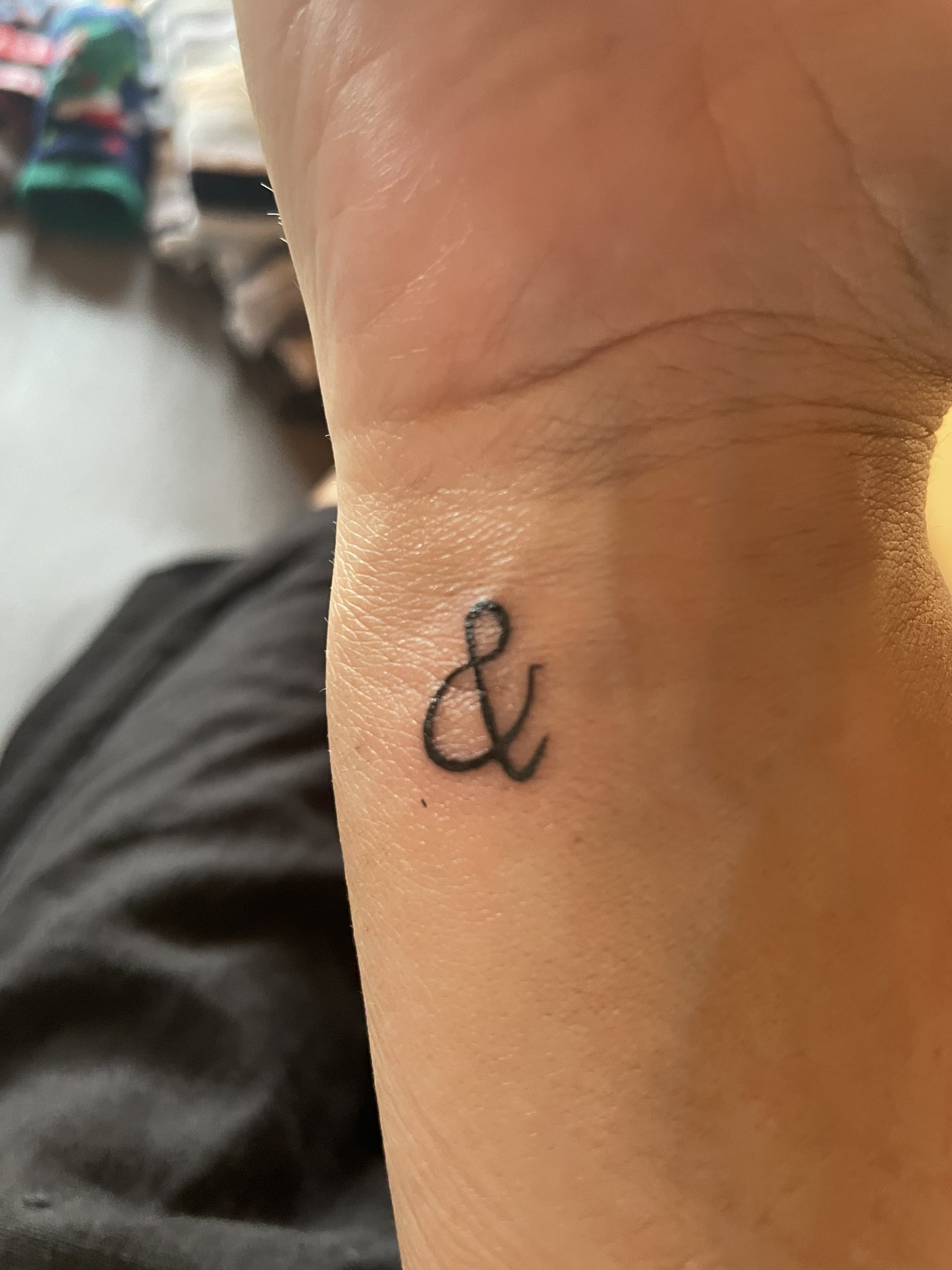 Small Ampersand Tattoos