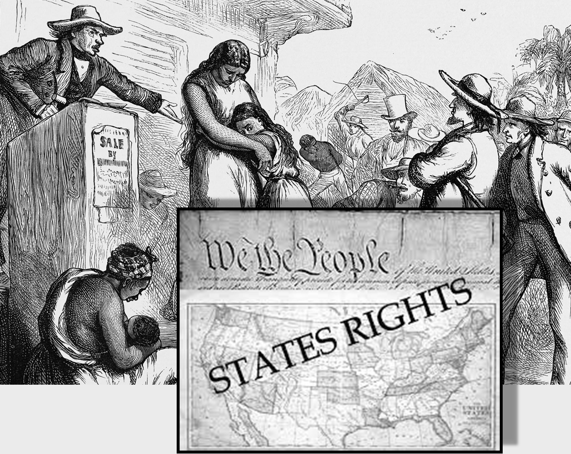 States Rights Political Cartoon