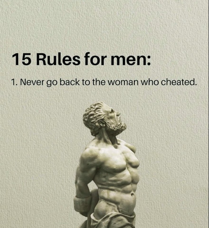 15 Rules for Men to Follow in 2024: 1. - Thread from Upper Intention ...