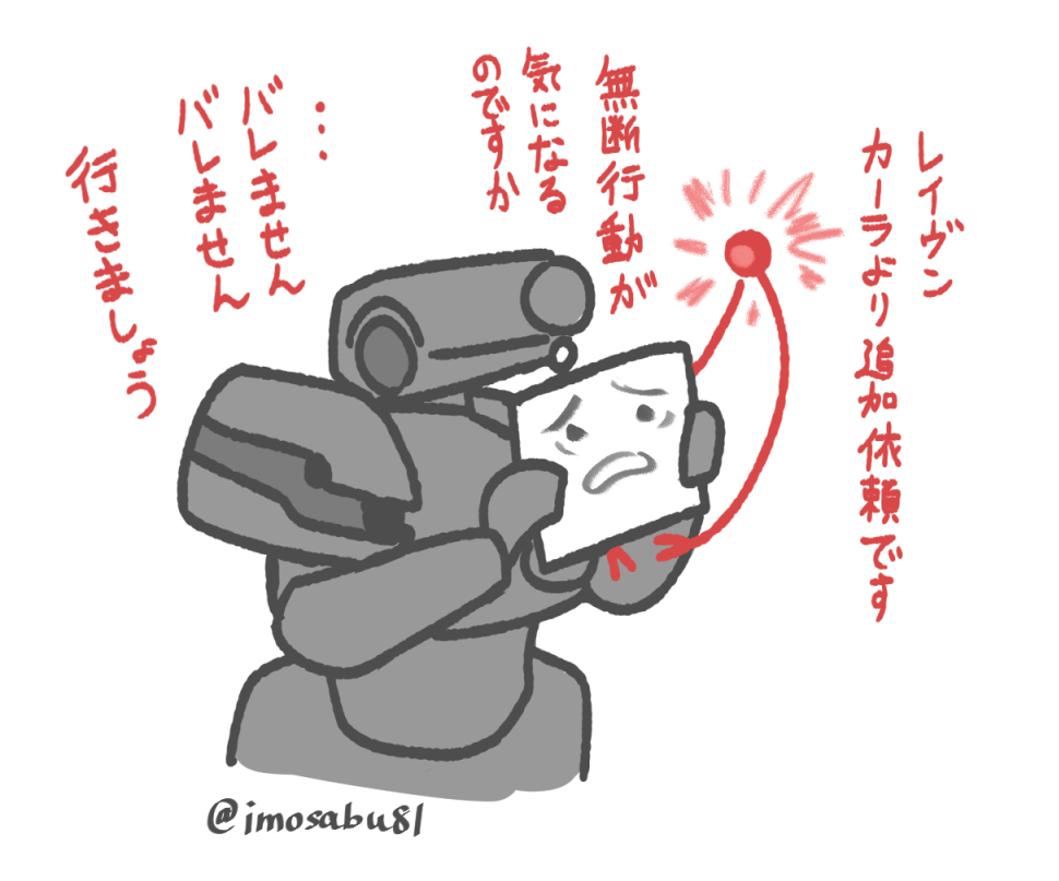 「#AC6 #アーマードコア6 うちの621 海越えする前とした後」イモレの漫画