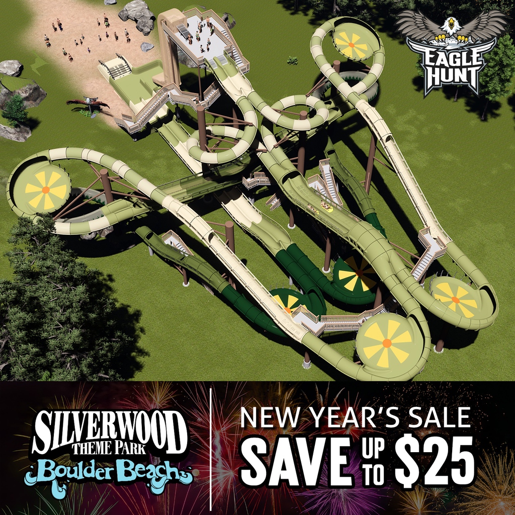 Silverwood Idaho Theme Park Map