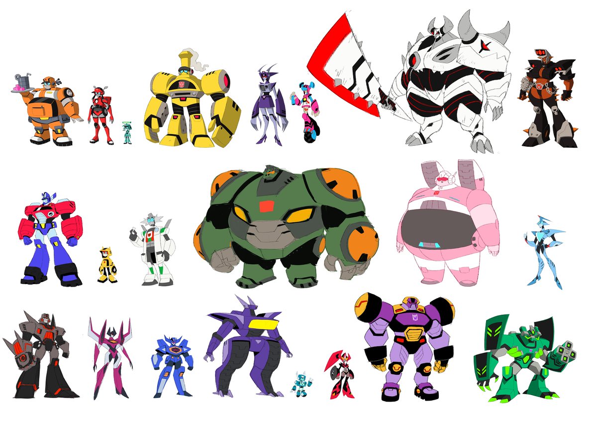 「Just for fun, I've compiled every Transf」|Jeetdohのイラスト