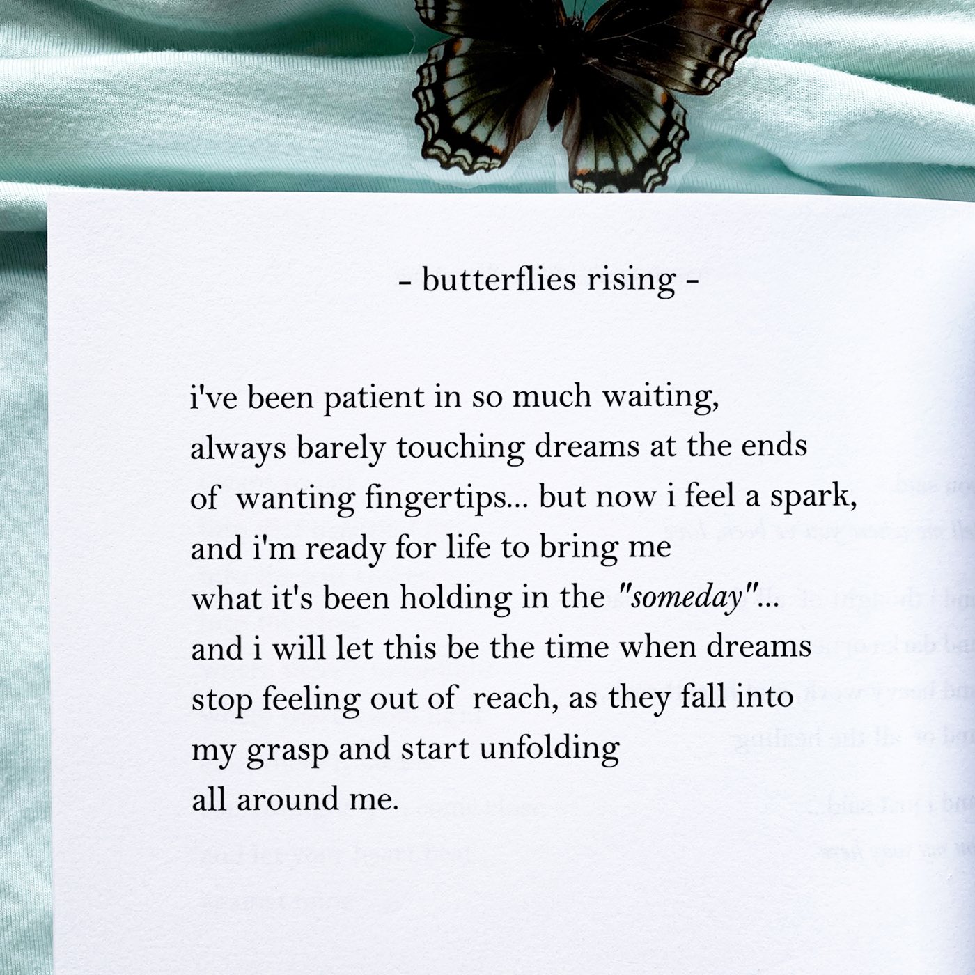 Finger Tips Touching Quote