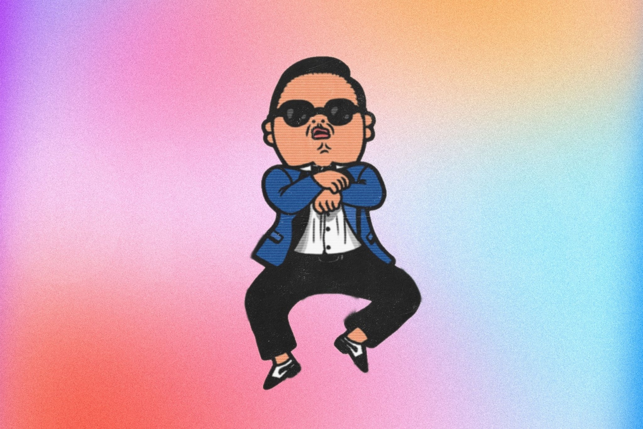 Gangnam Style Emoticon Animated #gangnamstyle #psy #fingerdance