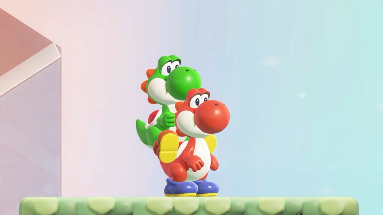 Yoshi Throwing Egg