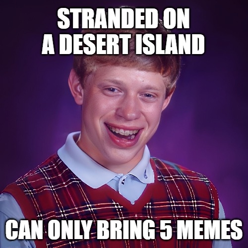 Desert Island Memes Cartoon Captions Contest