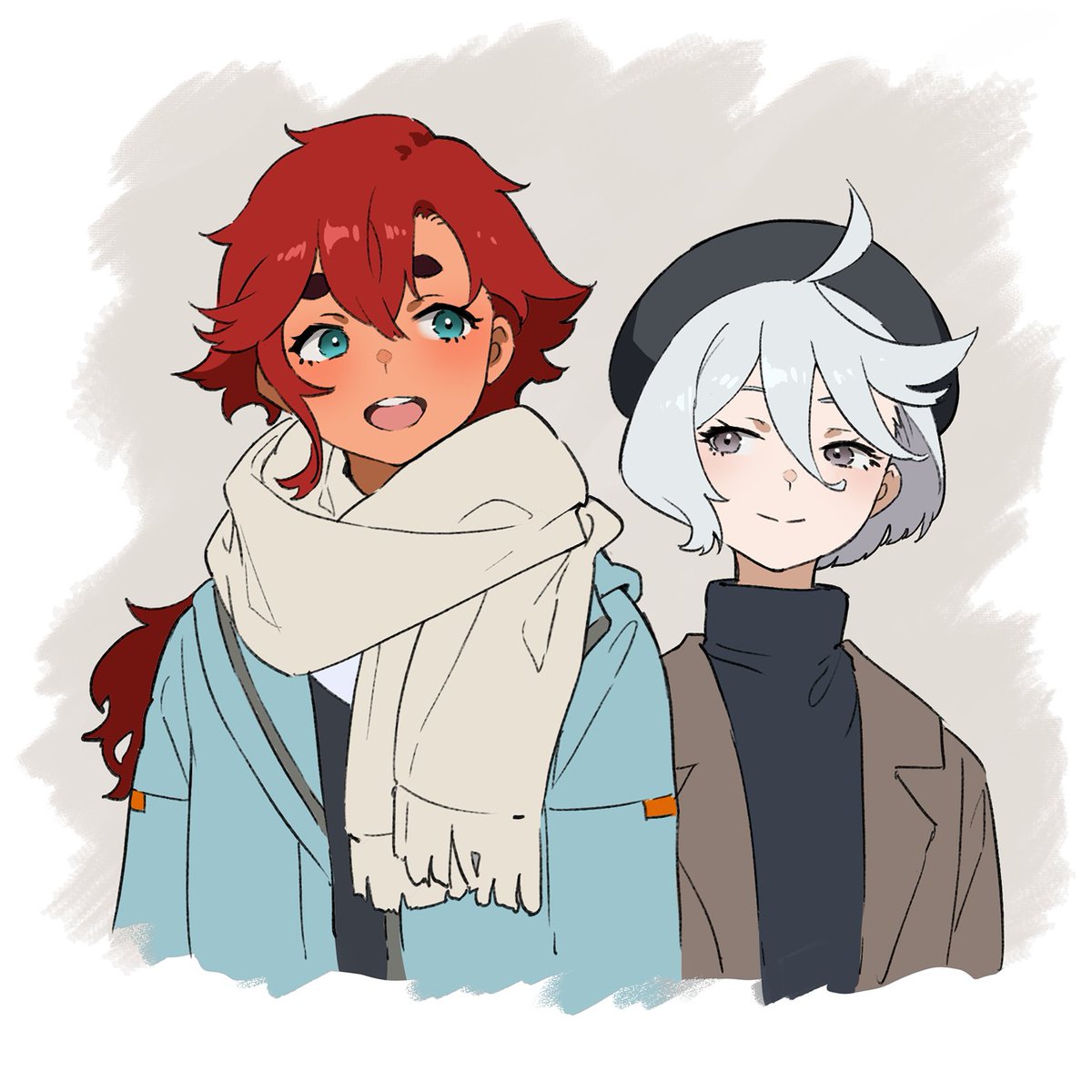 【情報】水星魔女人設モグモ老師新畫的蘇米二人 @鋼彈 哈啦板 - 巴哈姆特