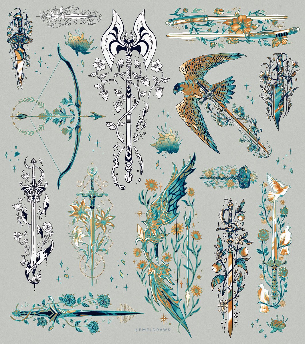 「Thank you for supporting my work this past year! Here's a co」Emel 🐸 ...