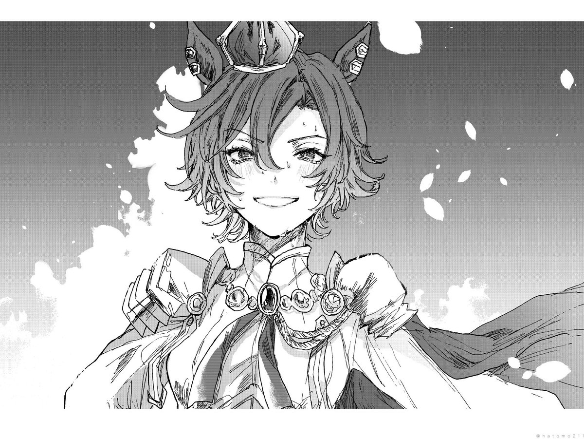 「ウマ娘クロッキー12枚目 キタサンブラック 」奈友(なとも)🍸 C106(土)西2【う-20b】の漫画