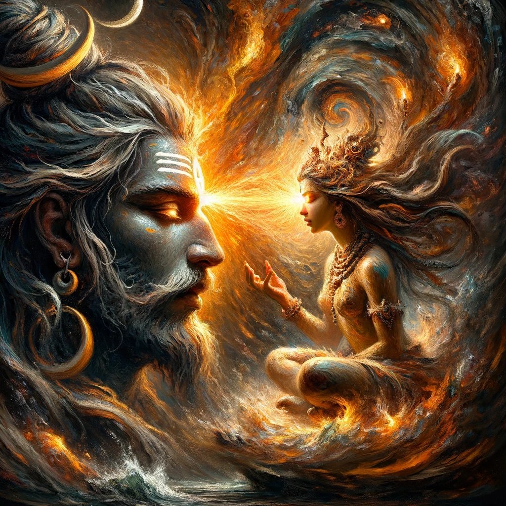 After DEATH of Lord Shiva’s first wife Sati, he lost desire to love ...