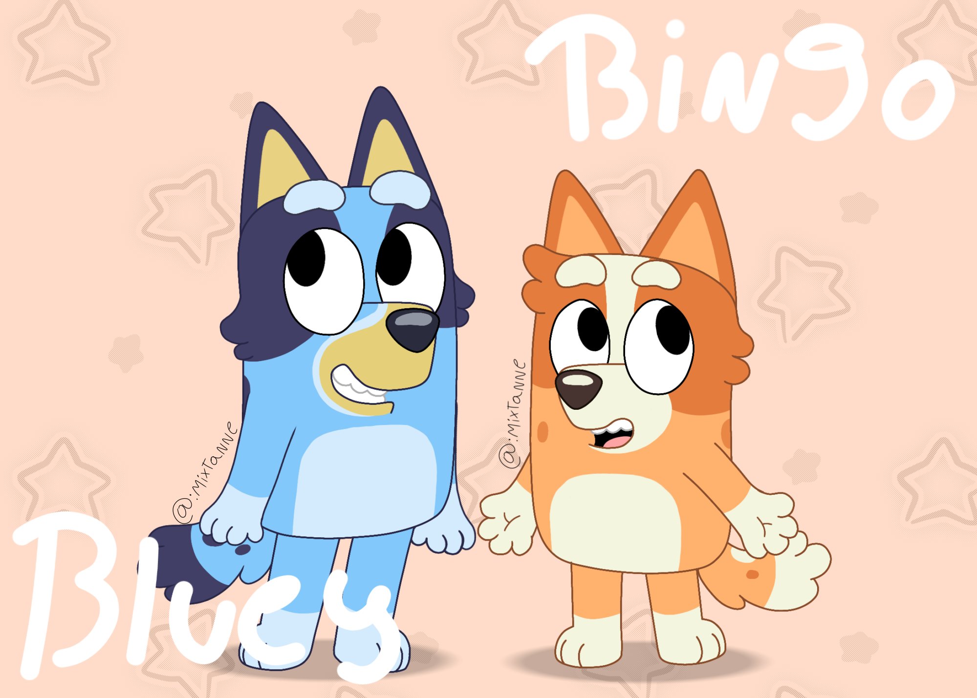 Bluey and Bingo Together