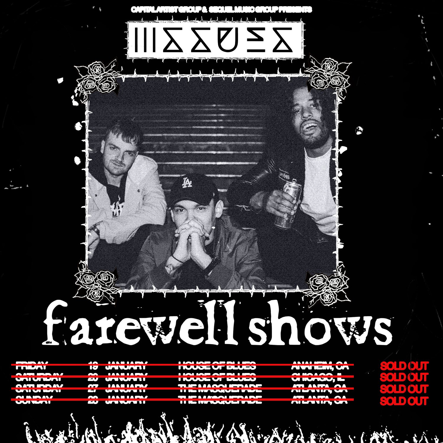 Doc Coyle (God Forbid, Bad Wolves) joined Issues on stage during ...