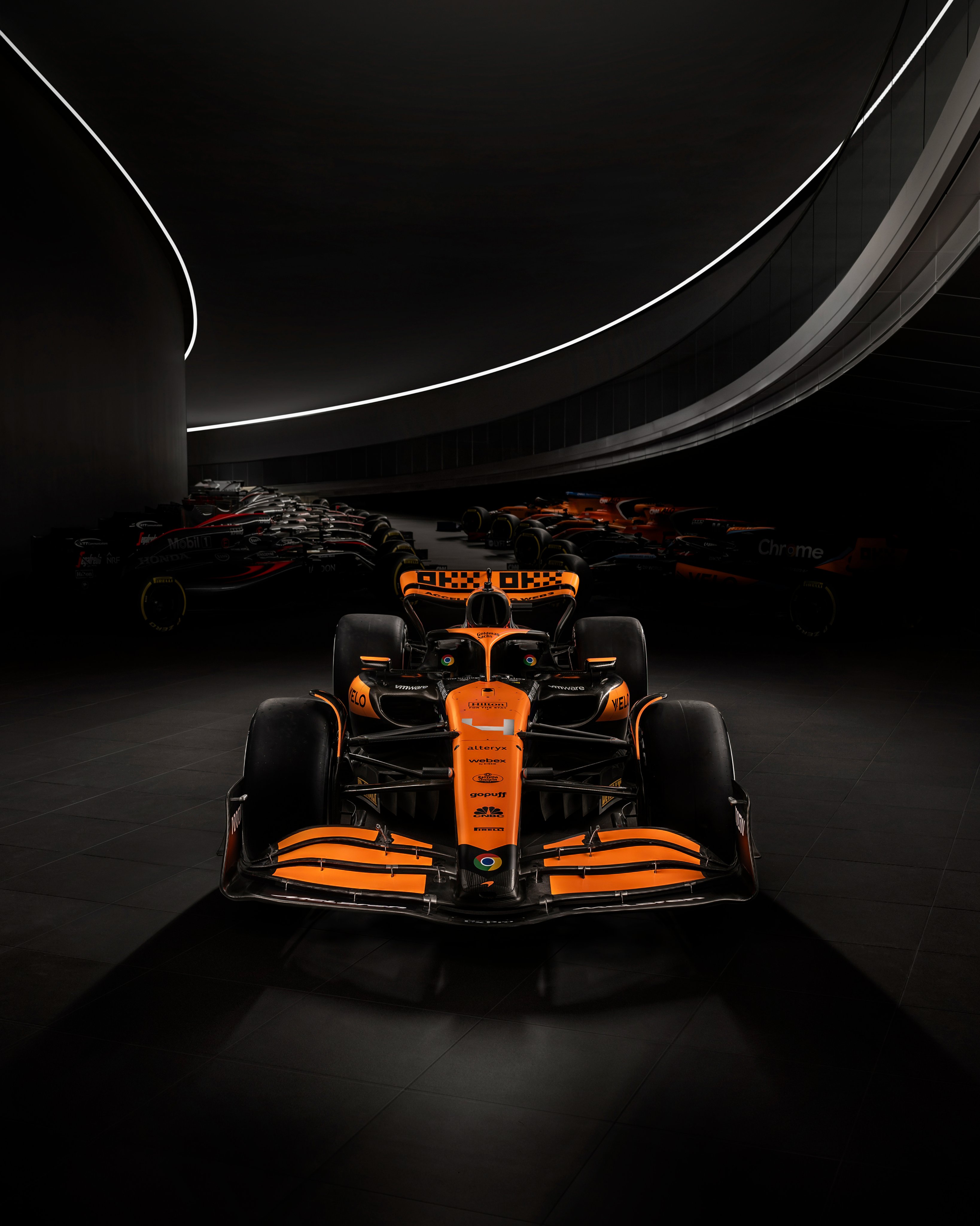 McLaren presenta sus colores para la temporada 2024 de la Fórmula 1