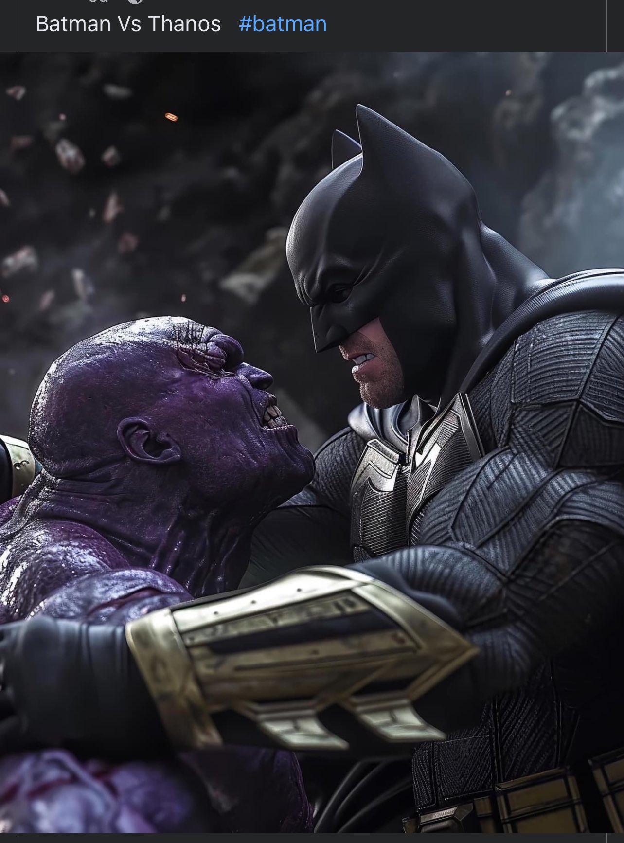 Thanos Vs Batman