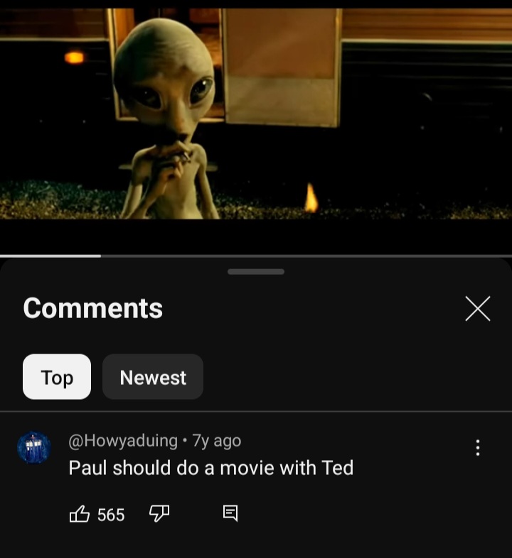 Paul Alien Memes Funny Alien Poster/ UFO Wall Art/alien Art/ Alien