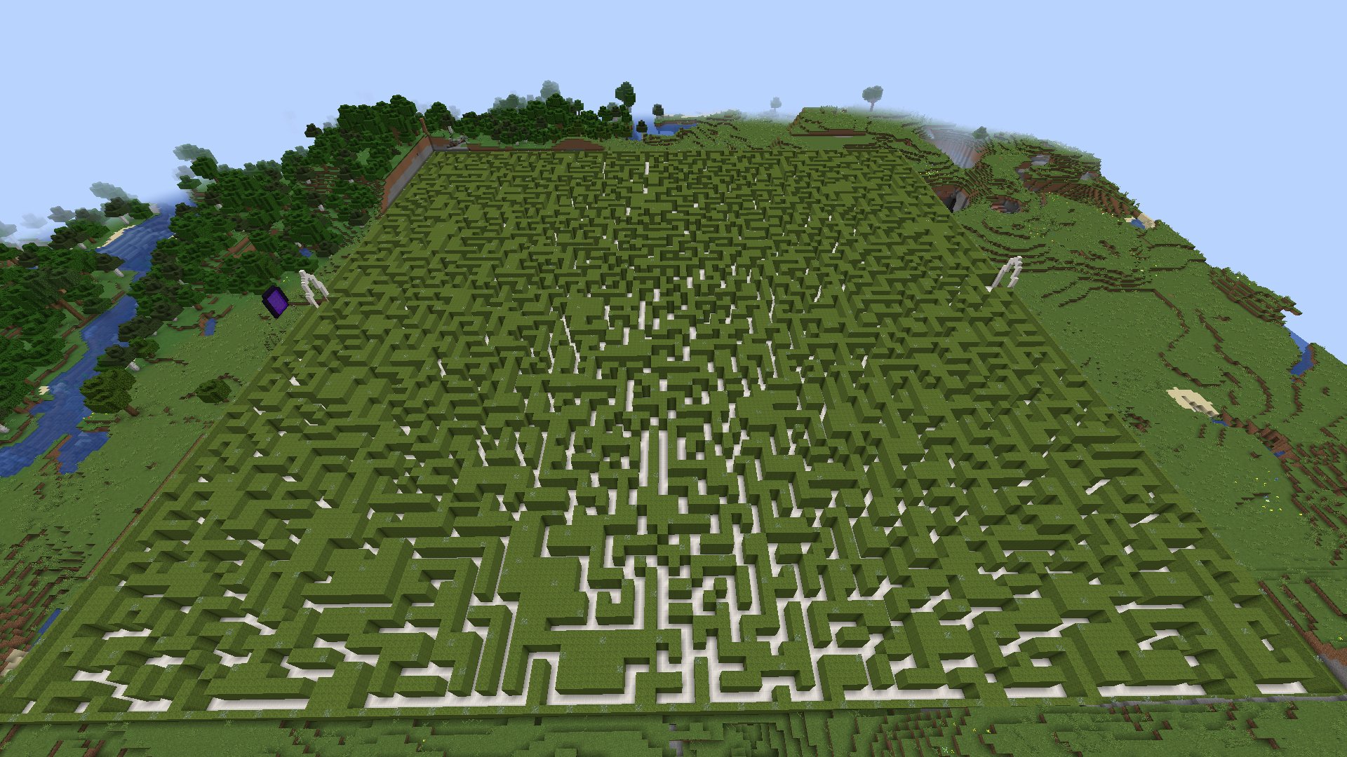 Minecraft Wallpapers Maze Nightmarish Maze | Minecraft Map