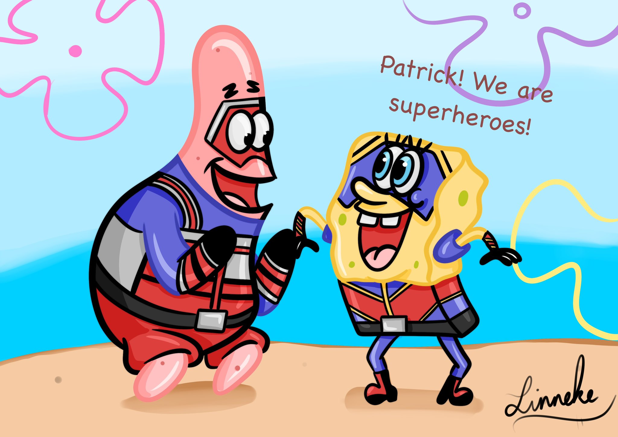 Spongebob Squarepants Super Heroes The SpongeBob Movie: Sponge Out Of