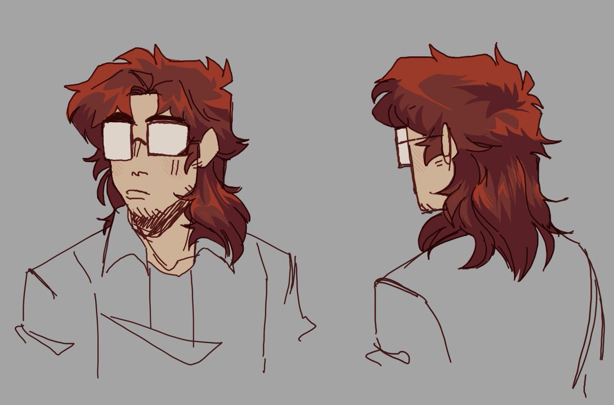 「guys what if i got a haircut that looked」|ANDY!!! is trying his bestのイラスト