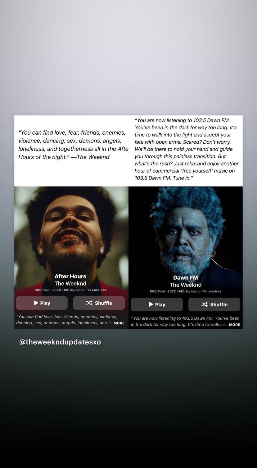Het Weeknd Instagram 2024