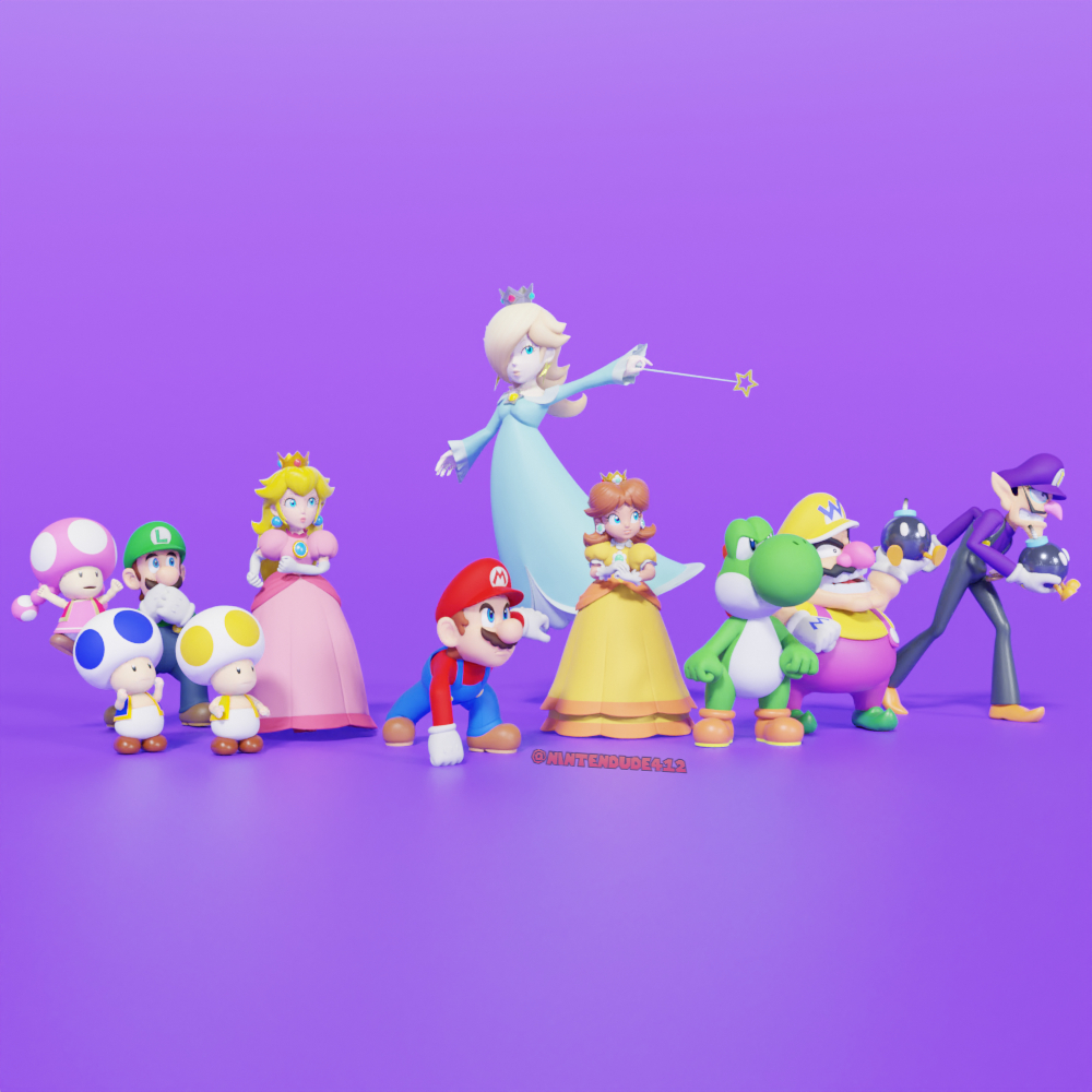Rosalina Y Waluigi