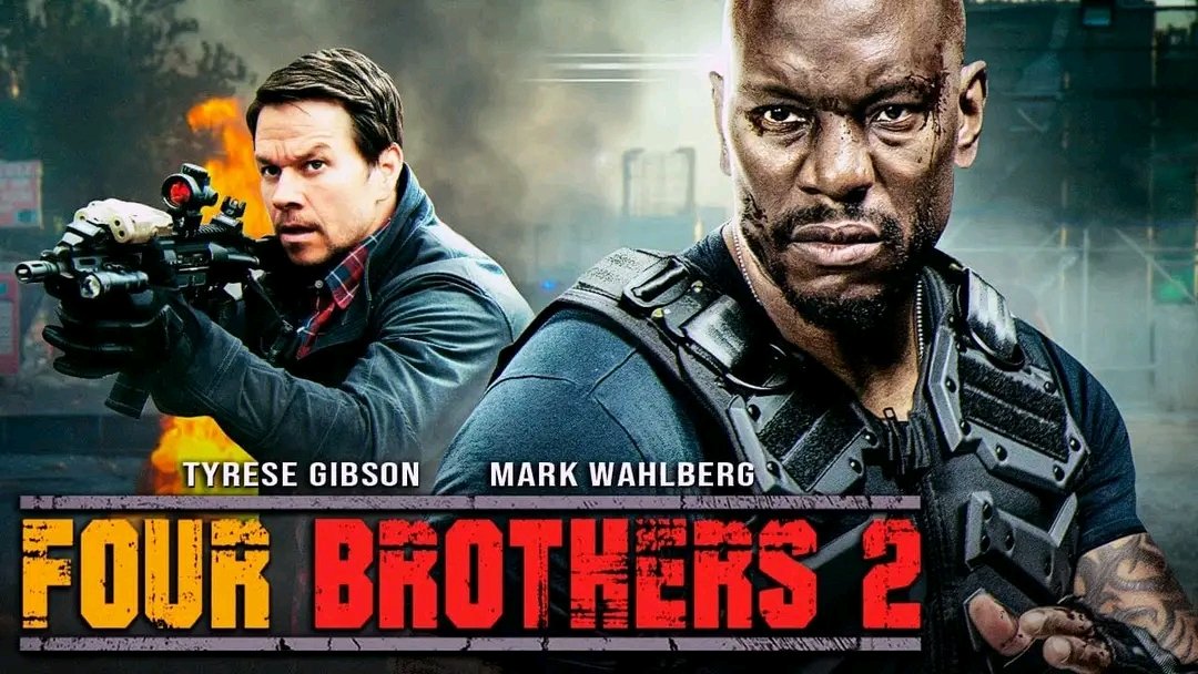 Four Brothers Movie Poster Original Remake: Sons Of Katie Elder And