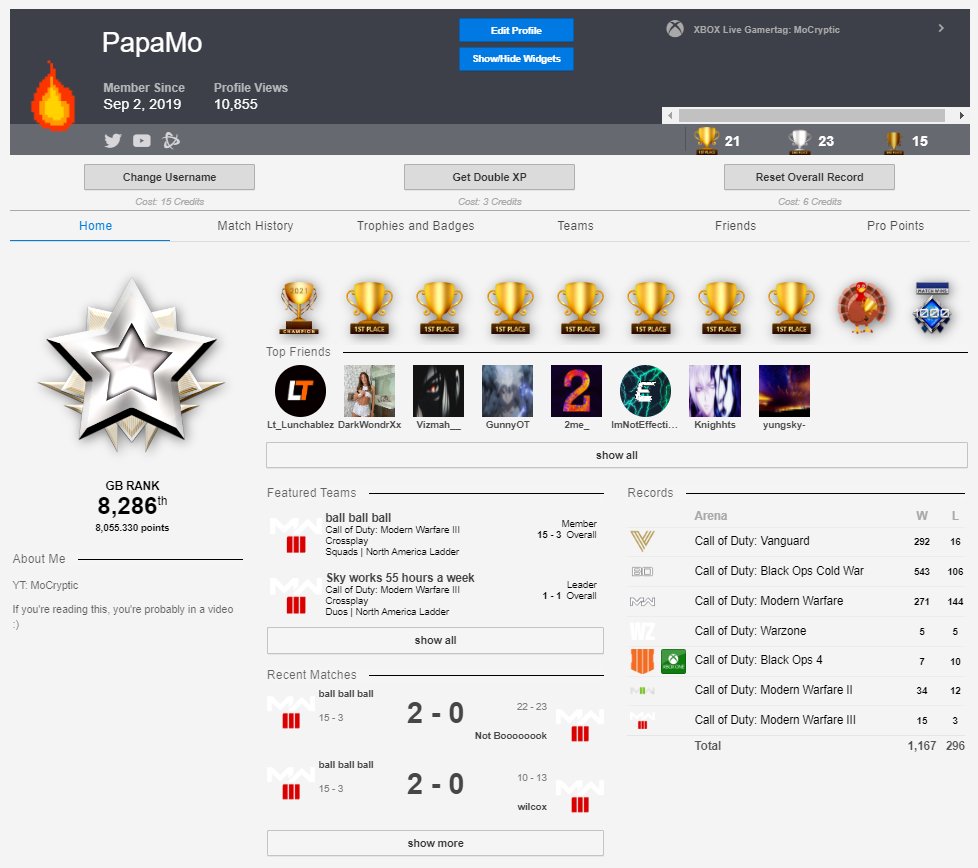 Gamebattles Profielfoto