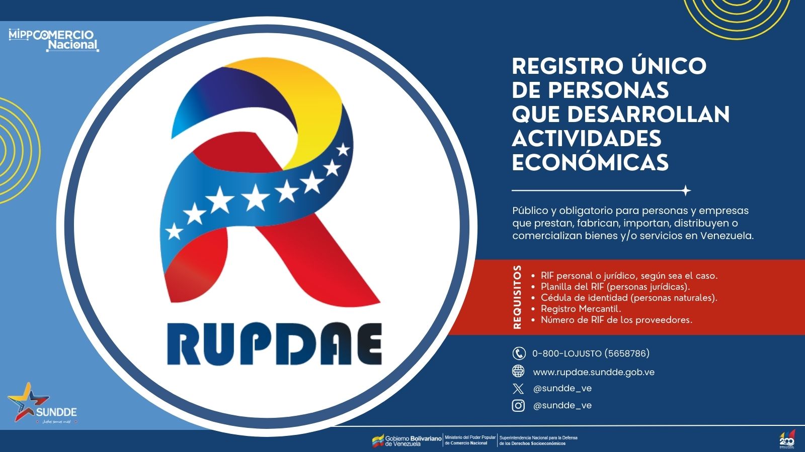 Rupdae Logo Sistemas – SUNDDE