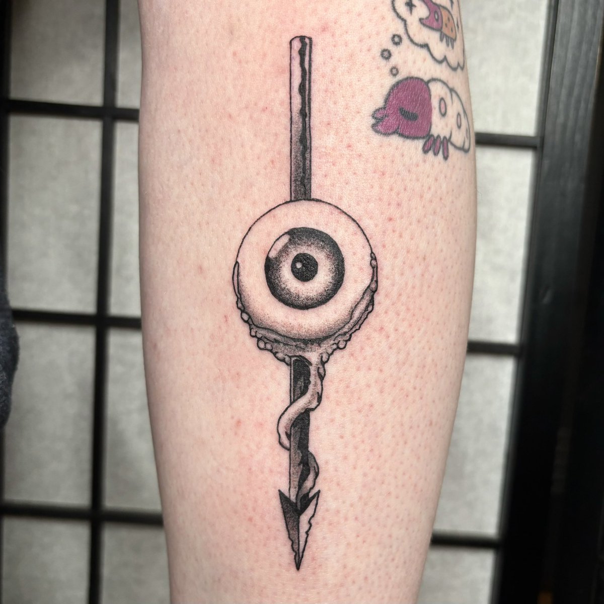 Neversoft Eye Tattoos Optic Nerve Eye Pendant Necklace – Dapper