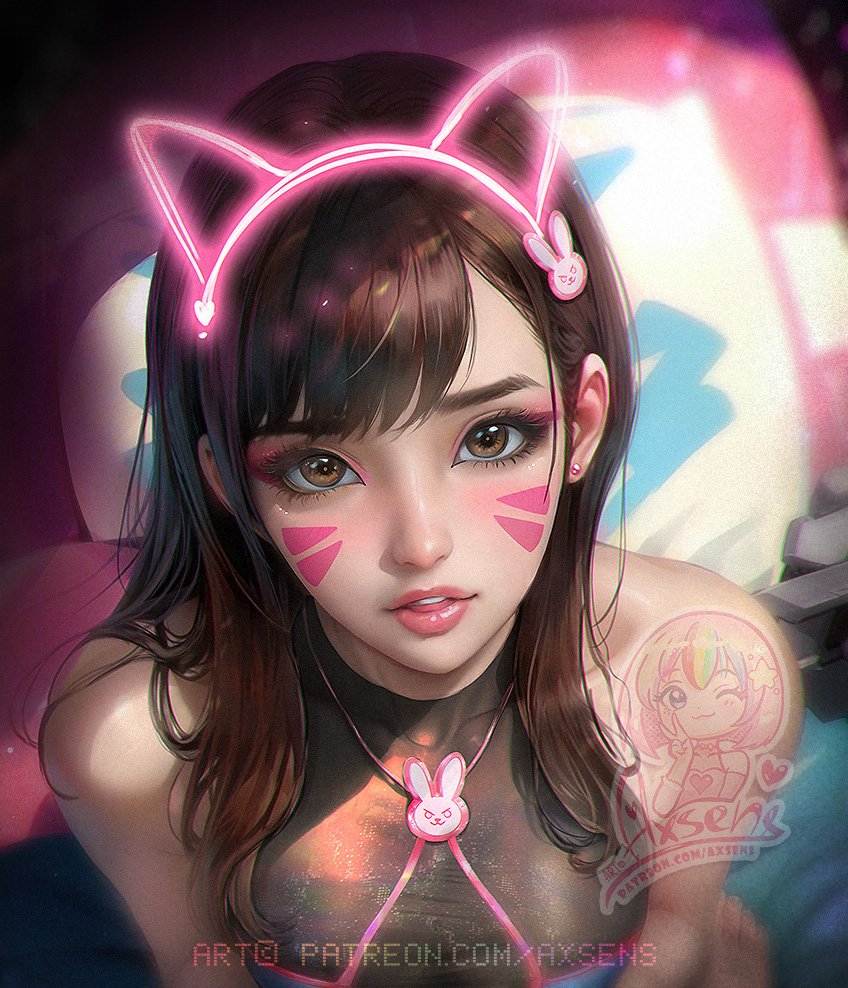 Hot Dva Wallpaper 100+] Dva Overwatch Wallpapers | Wallpapers.com