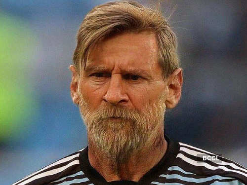 The year is 2048, 60 year old Messi has won the Fifa Best and Ballon d ...