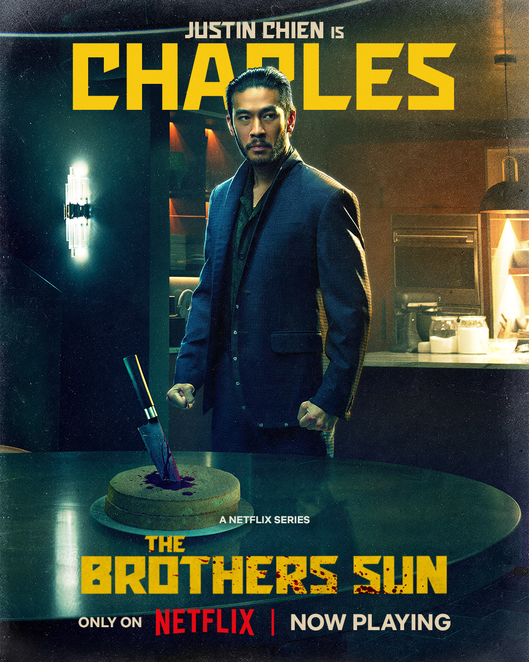 The Brothers Sun karakterposters op Netflix België op MoviePulp