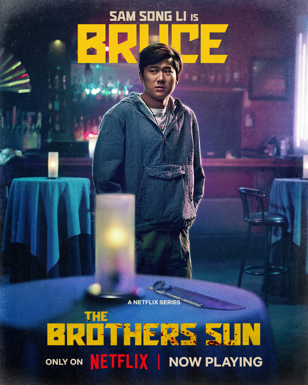 The Brothers Sun karakterposters op Netflix België op MoviePulp