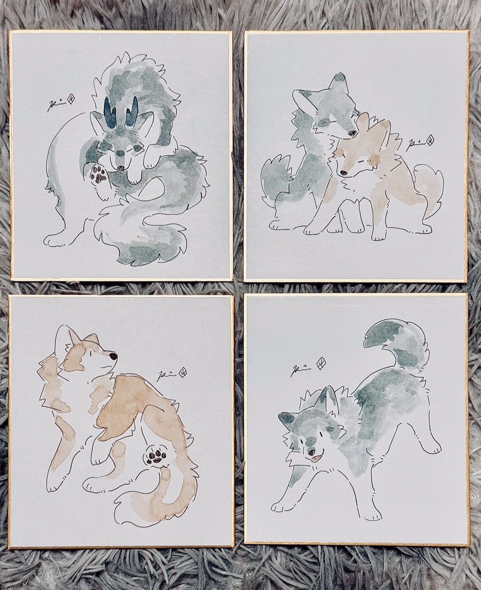 「ミニ原画🐺 #JMof2024 #WAWOOM」水谷霖の漫画