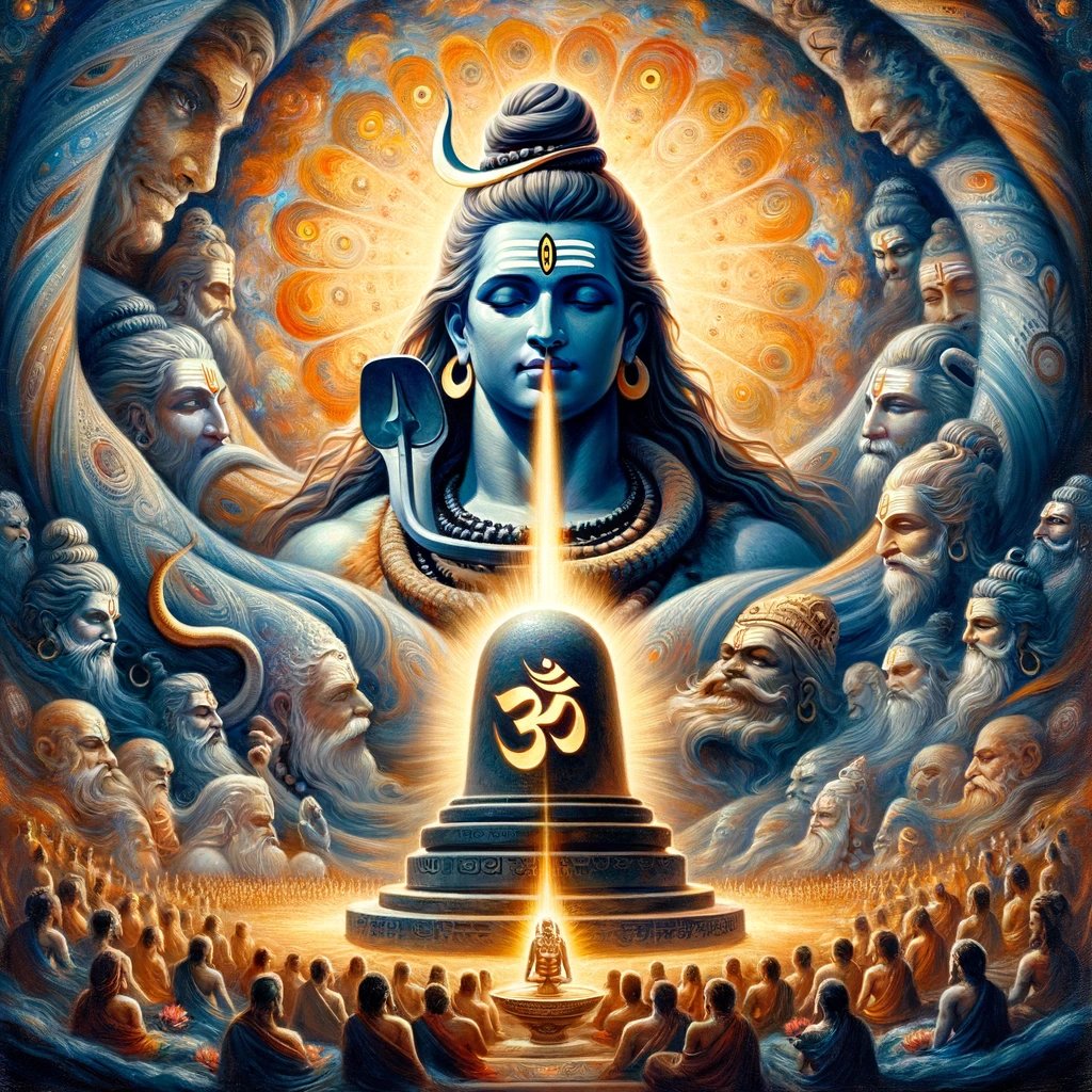 The Lingodbhava story establishes the Shivling as a powerful symbol of ...