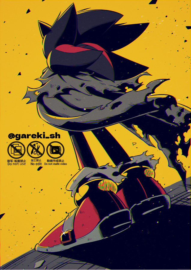 「Walk with his soul #sonadow」|GAREKIのイラスト