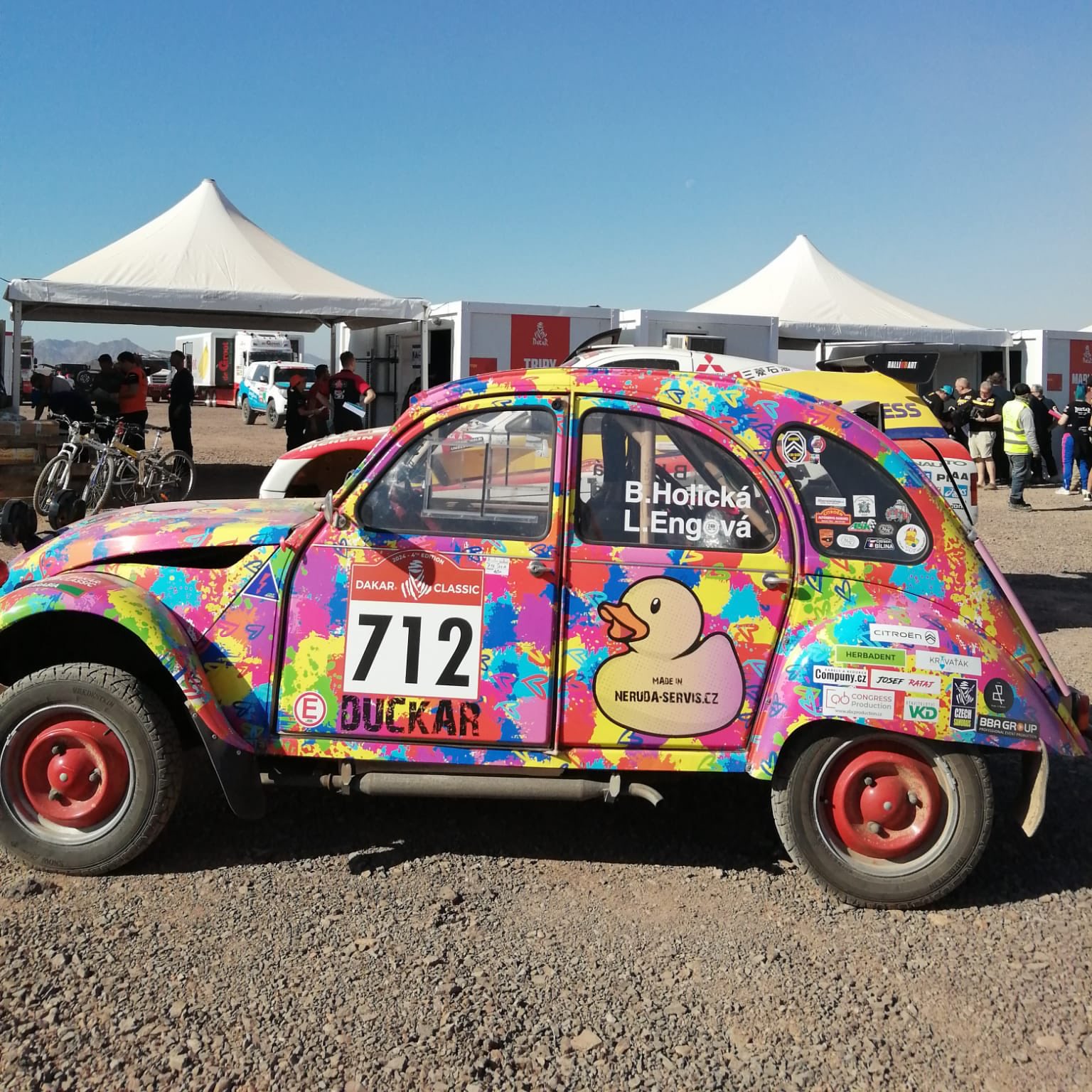 Citroen Dakar 1963 Citroen 2CV Dakar : R/rally