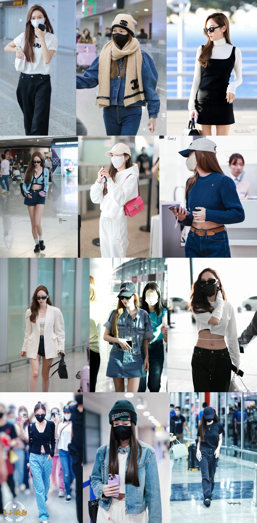 Snsd Jessica Aeropuerto Moda 2023