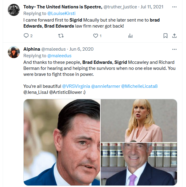 Daily Mail reporter Sharon Churcher advised Giuffre to let Vanity Fair ...