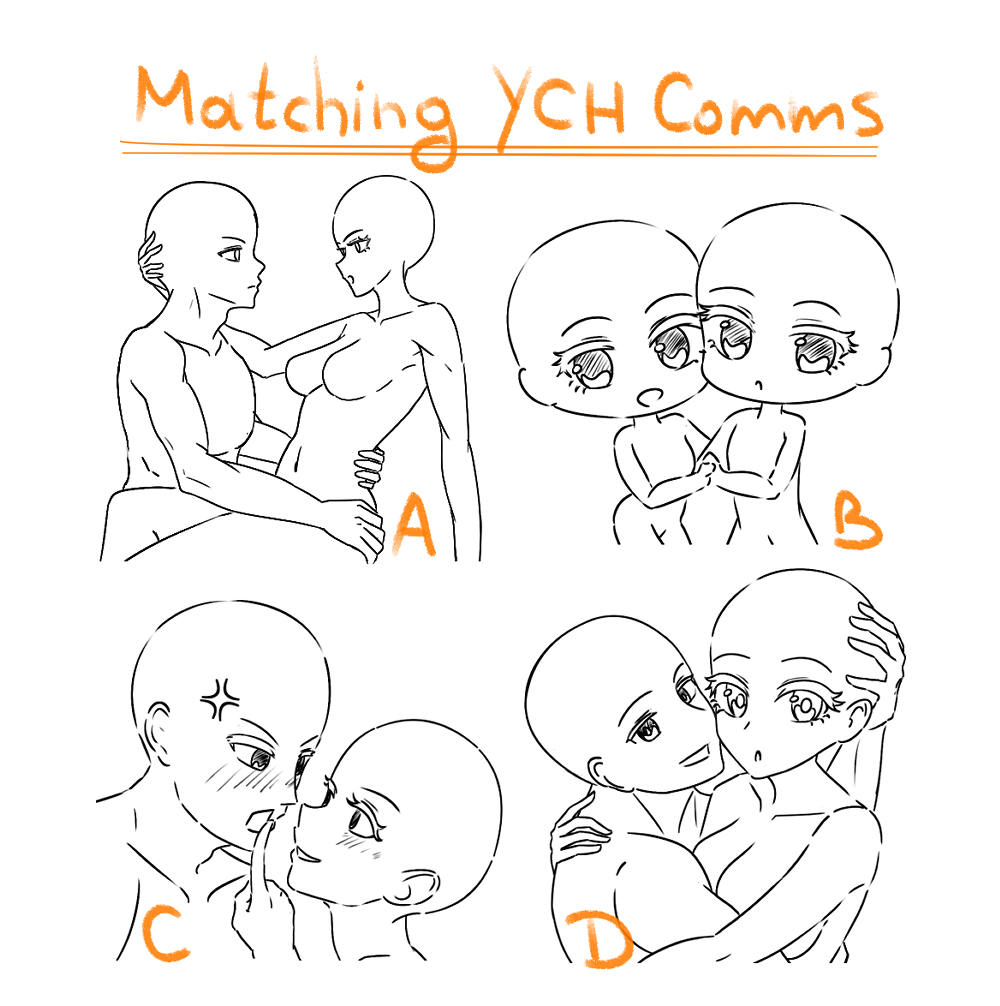 Anime Couple Bases Hugging