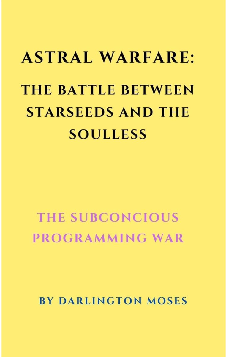ASTRAL WARFARE There are some principles that dictate how one can get an upper hand in the ...