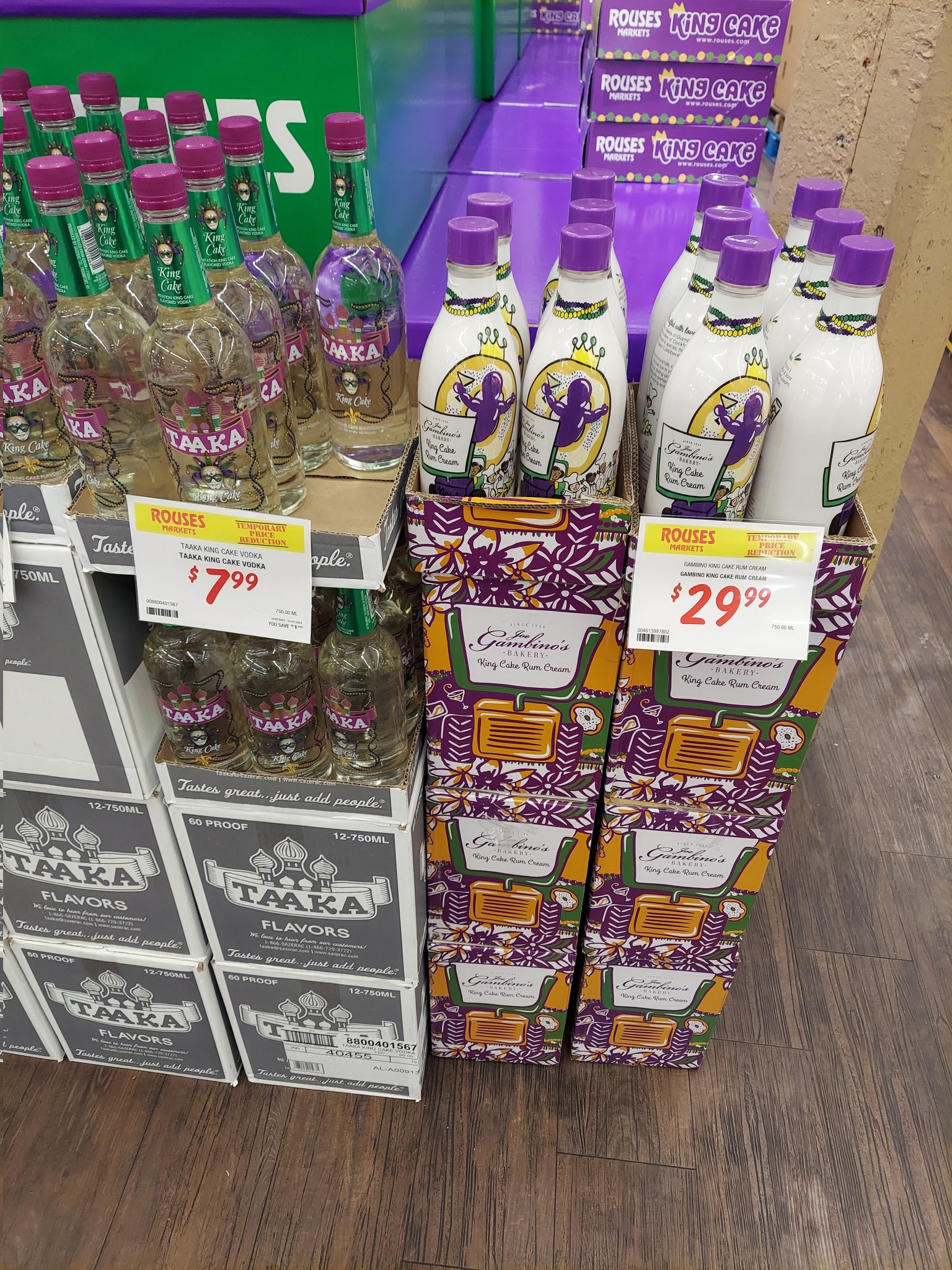 King Cake Vodka Home Gambino's King Cake Rum Cream
