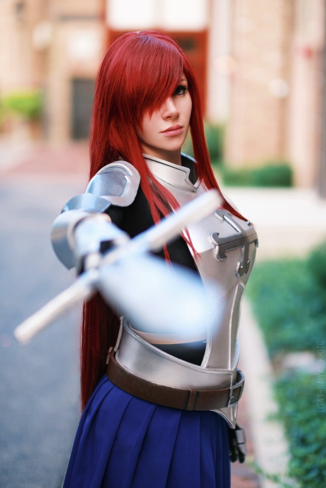 Erza Scarlet Fairy Armor Cosplay Andrea's Projects Development: Erza