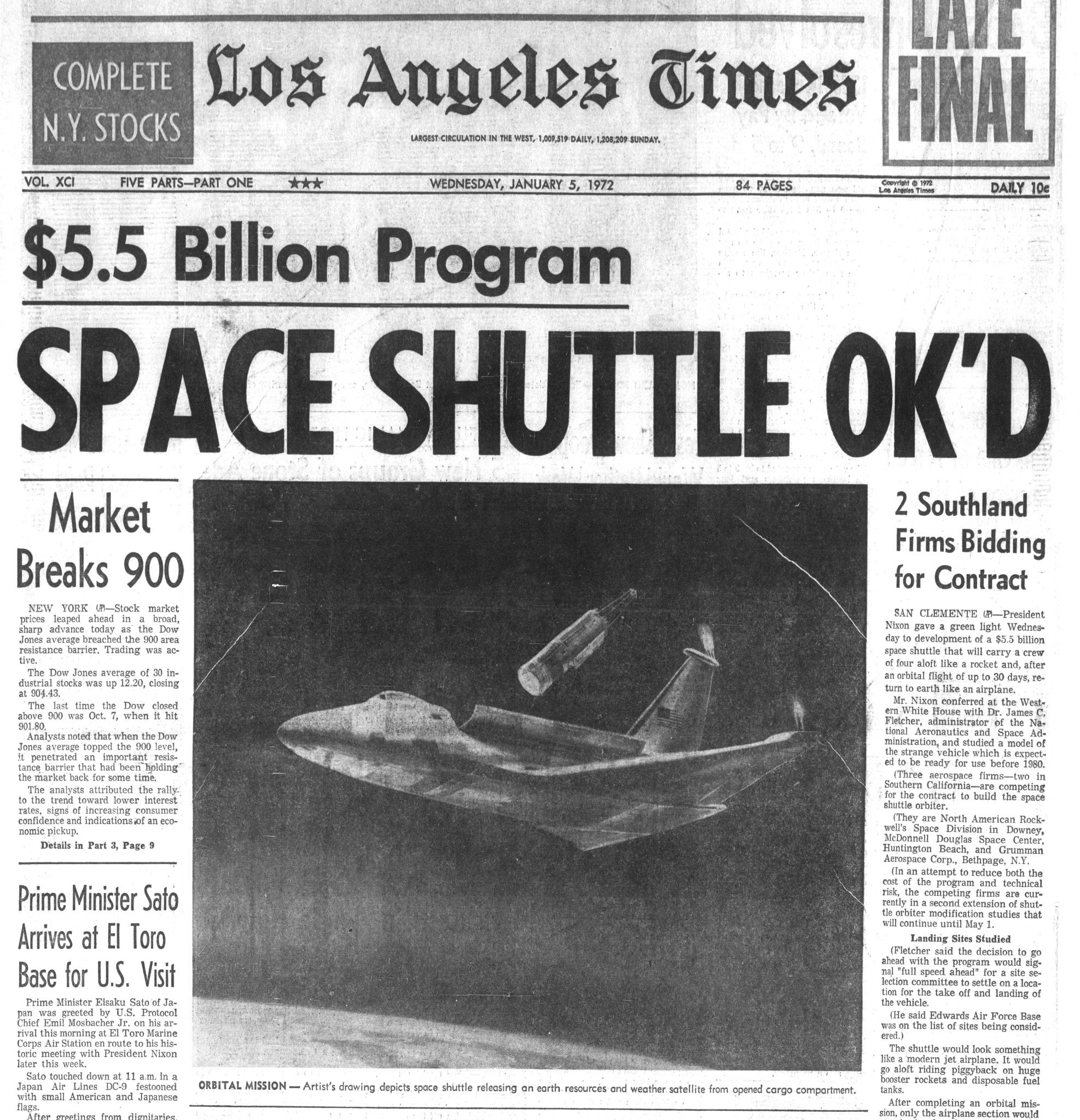 Nixon Space Shuttle