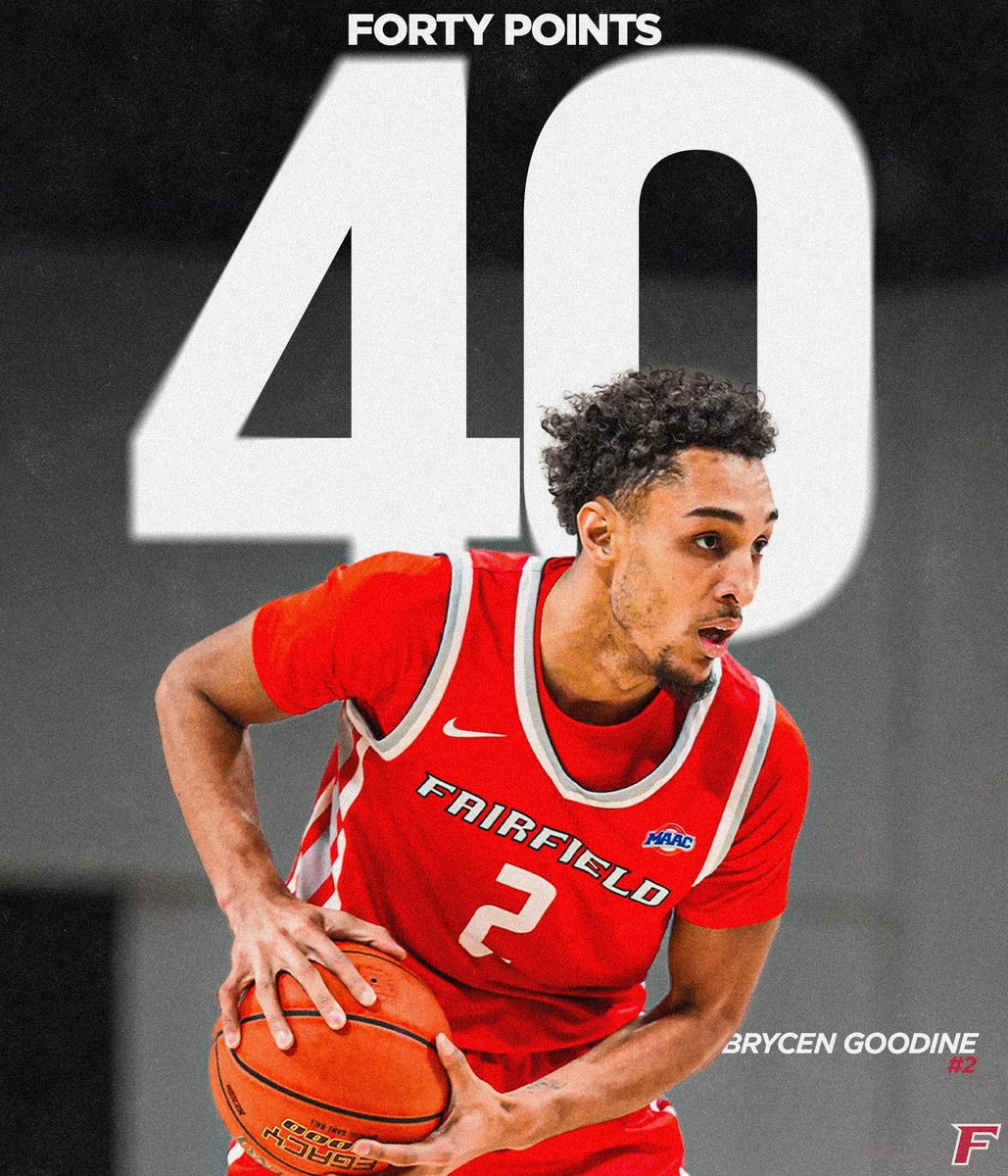 Fairfield's Brycen Goodine records the first 40 point game in ...