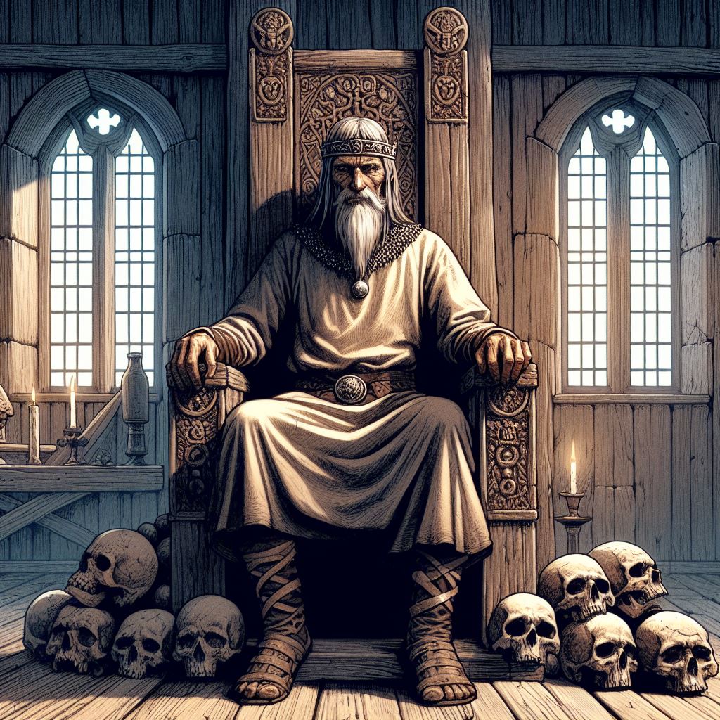 The assassination of King Urien of Rheged marked the end of the British ...